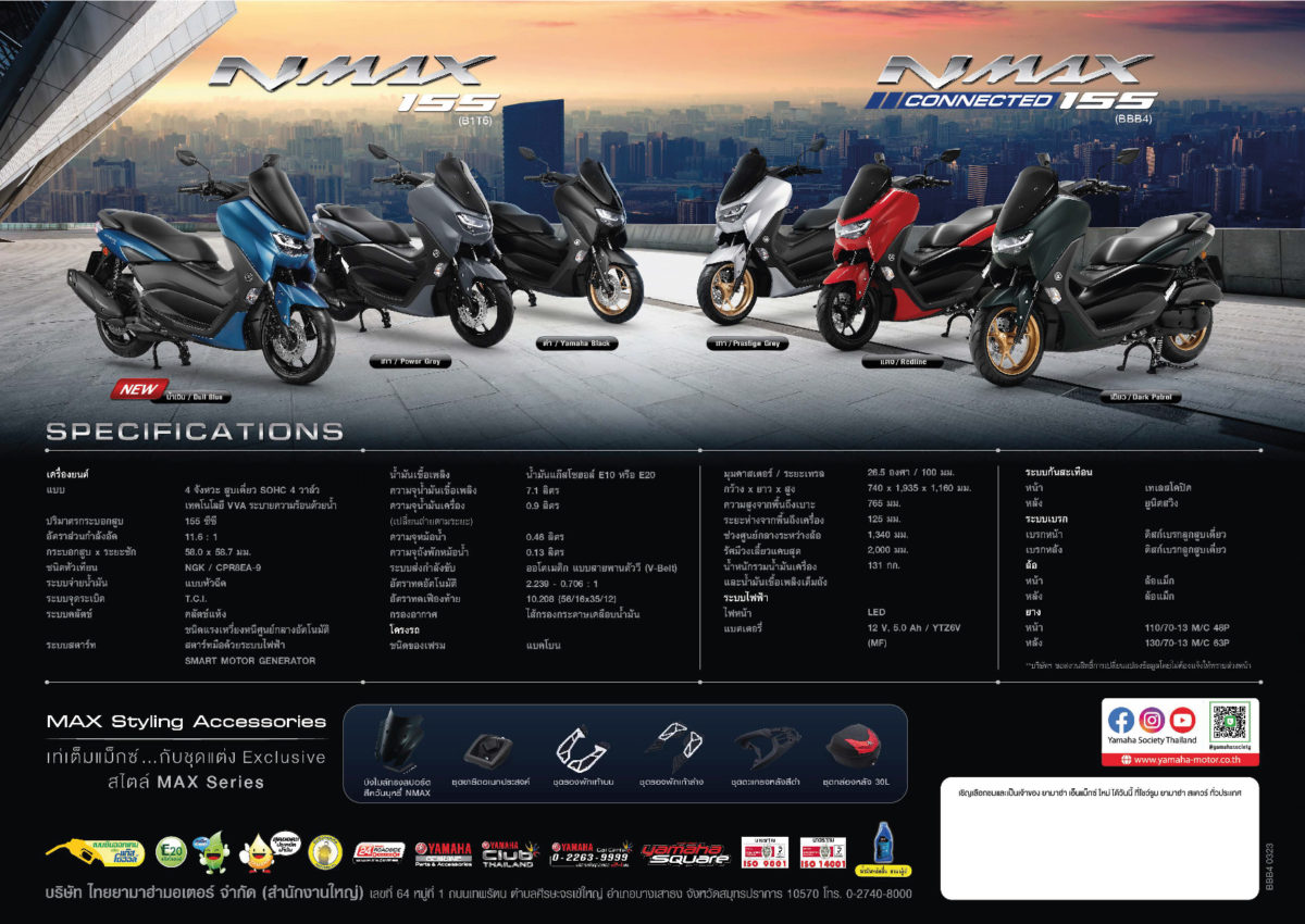 YAMAHA | NMAX CONNECTED (2023) – Mityon