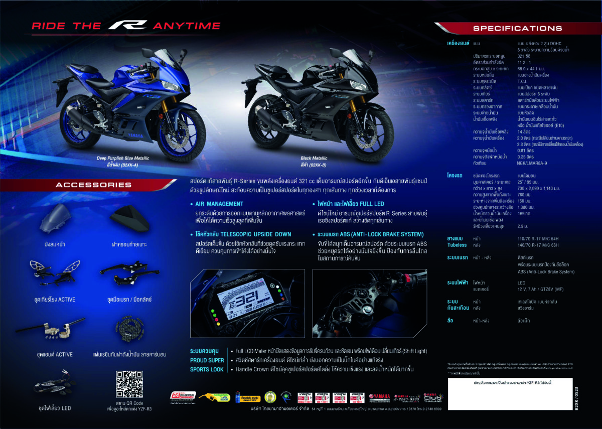YAMAHA | YZF-R3 (2023) – Mityon